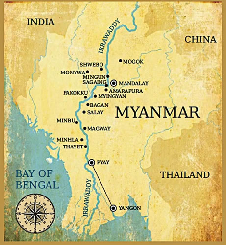 Myanmar Irrawaddy Cruise | Travel with a Challenge